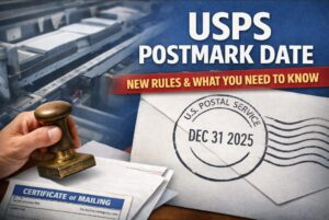 USPS Postmark Dates: What Changed and Why It Matters